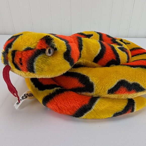 Toys R Us | Toys | Toys R Us Coiled Snake Plush 5 Stuffed Animal Orange ...
